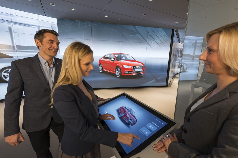 Ideias de como usar soluções interativas no retalho - IGNIX